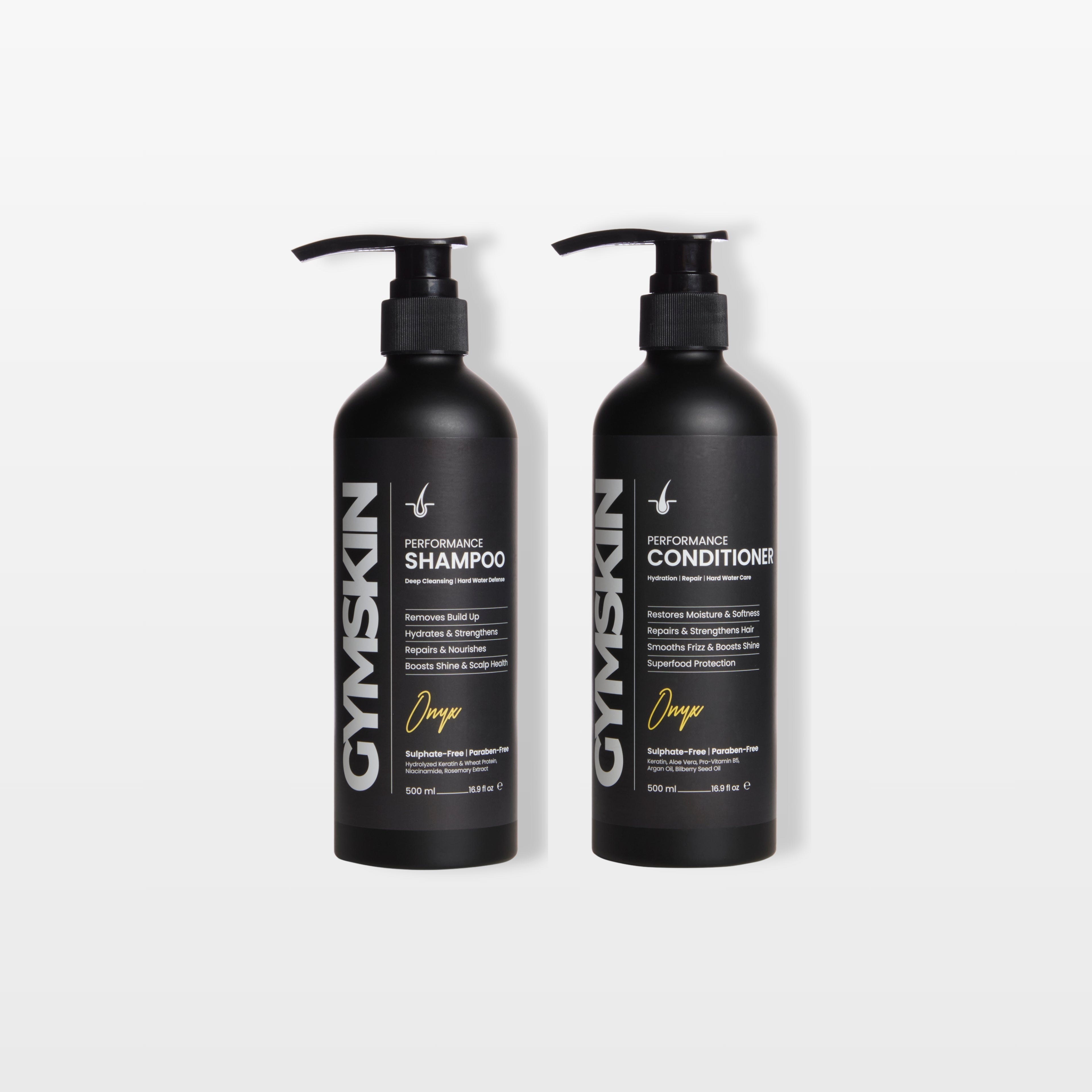 Performance Shampoo & Conditioner Duo | GYMSKIN Hard-Water Defence
